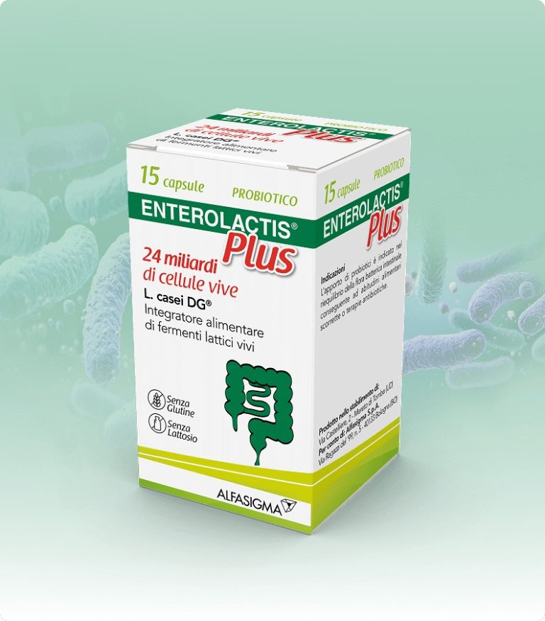 ENTEROLACTIS® Plus, probiotici in 30 capsule | Enterolactis
